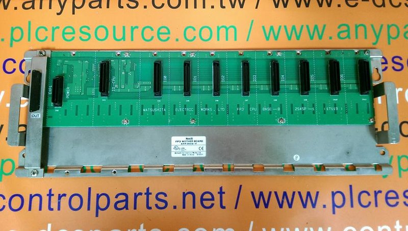 MATSUSHITA NAiS FP3 MOTHER BOARD AFP3502-F - PLC DCS SERVO Control MOTOR POWER SUPPLY IPC ROBOT